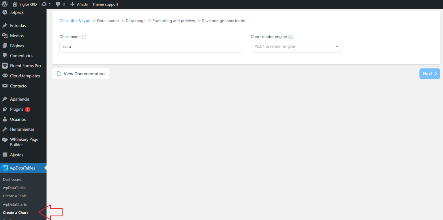 CREACIÓN DE TABLA DE DATOS Y GRÁFICOS INTERACTIVOS | SiglosRRD